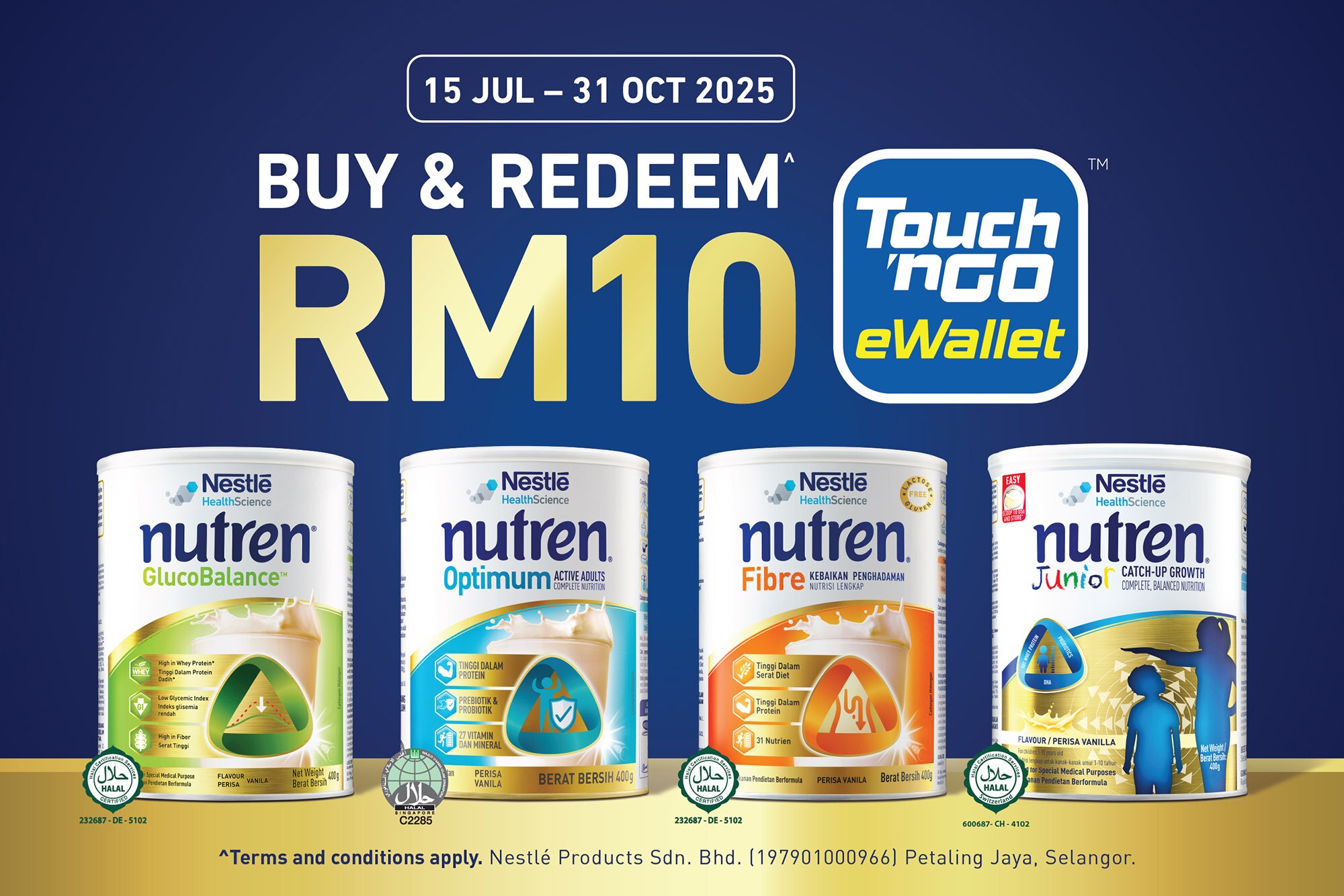 NUTREN Buy & Redeem RM10 E-Credit